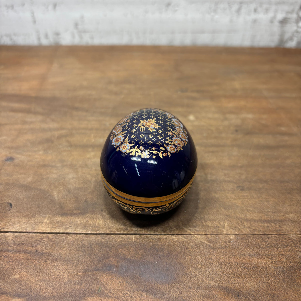 Porcelain Limoges Castel France Egg Trinket Box – Post Furnishings