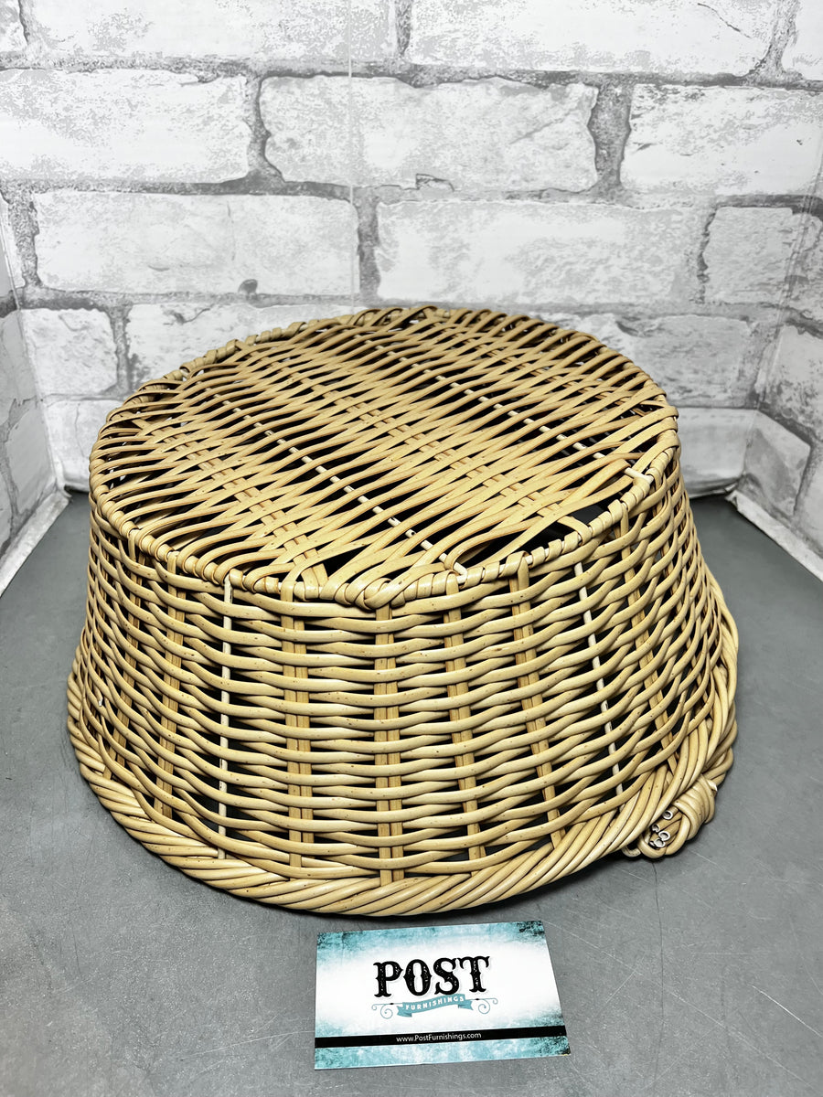 Medium Wicker Basket – Post Furnishings