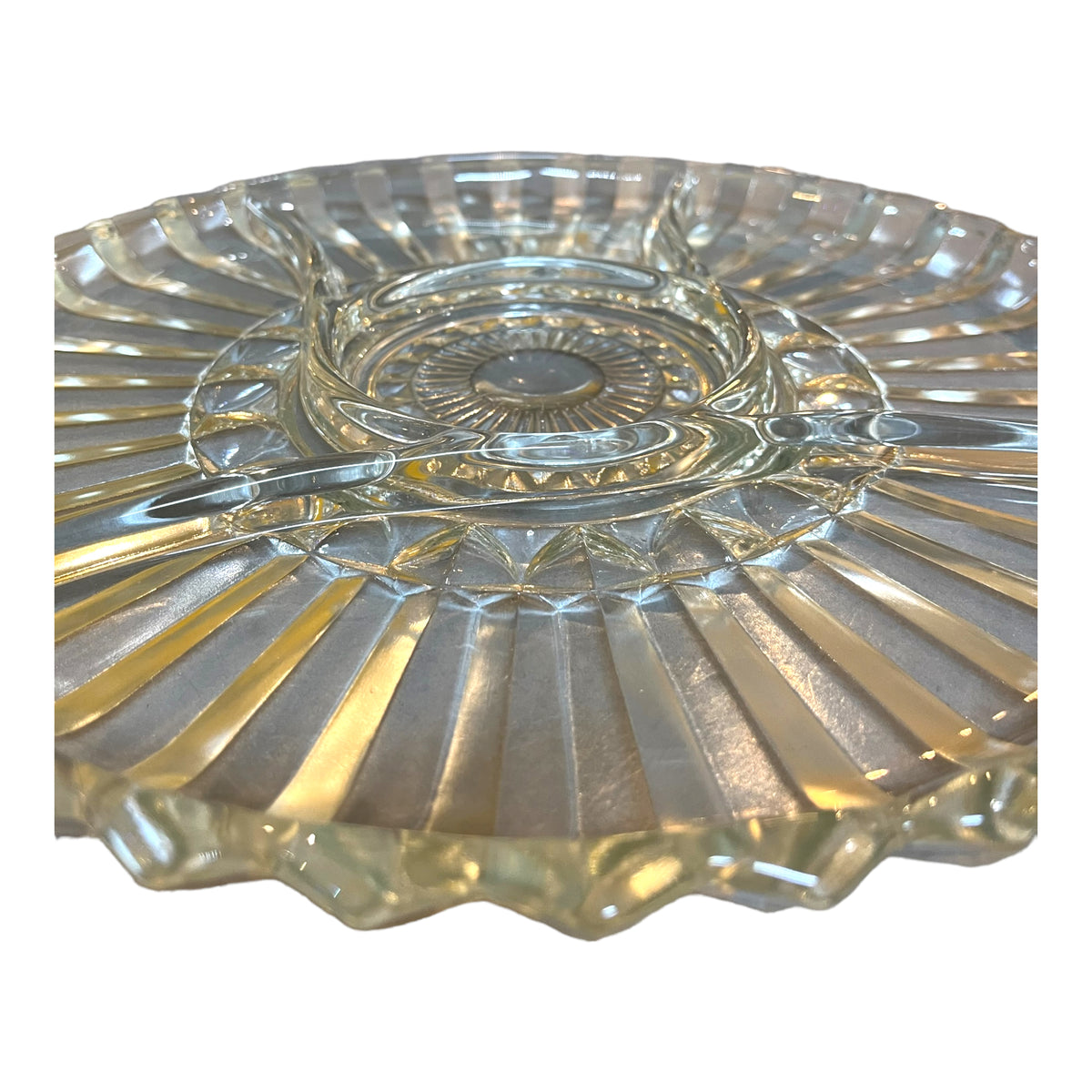Vintage Clear Serving Dish – Post Furnishings